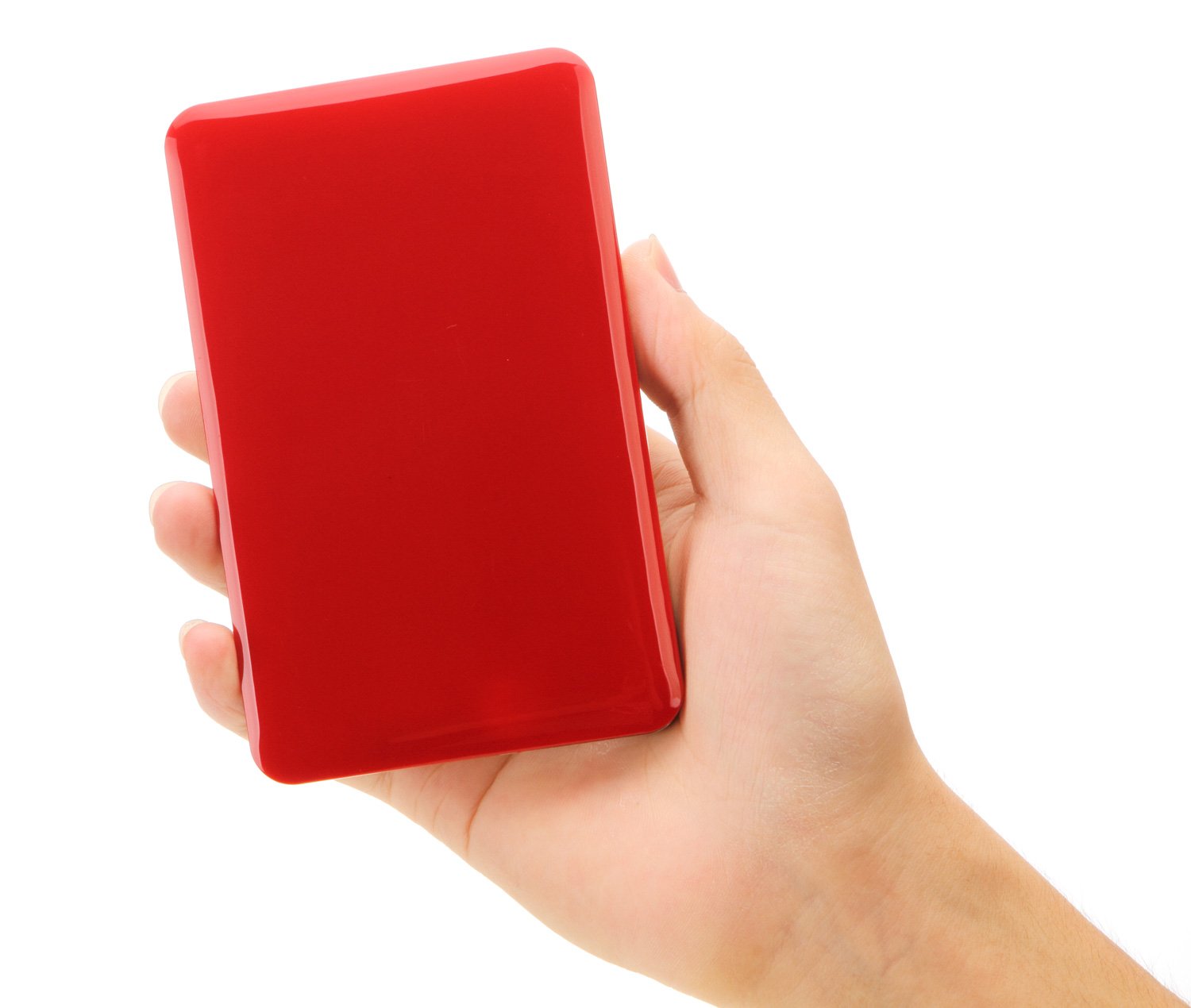 BIPRA U3 2.5 inch USB 3.0 NTFS Portable External Hard Drive - Red (100GB)