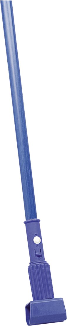 Carlisle FoodService Products 36947500 Fiberglass Jaw Style Mop Handle, 1" Diameter x 60" Length, Blue