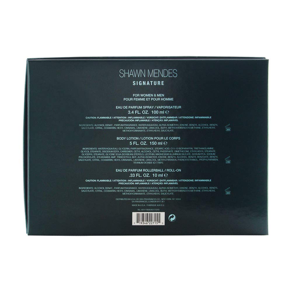 Shawn Mendes Signature 3 Piece Set, 3.4 Ounce