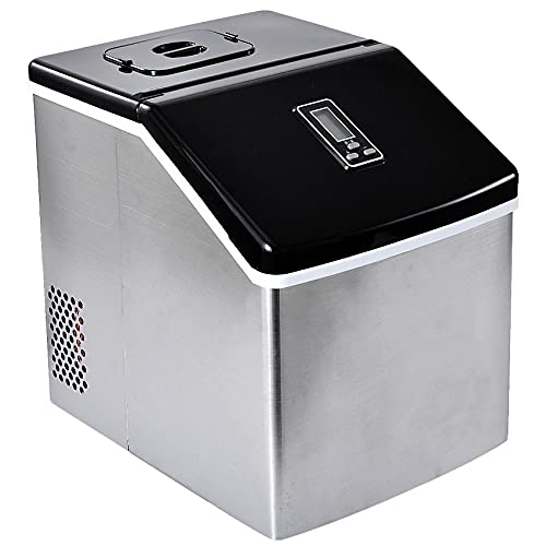 BybAgs ICES Ice Maker Home Small Automatic Icehine Large Capacity 24H Icehine Commercial Milk Tea Shop