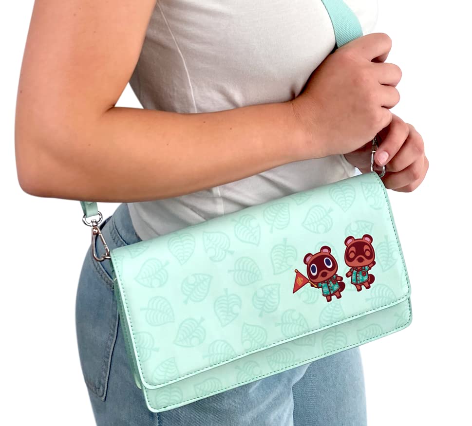 Controller Gear Animal Crossing Sling Bag (Mint Leaves)