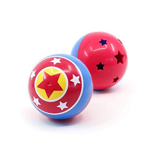 HAYPIGS 1x Circus Themed Guinea Pig Treat Ball - Guinea Pig Toys and Accessories - Rabbit Enrichment Toys Small Animal Toy - Small Pet Activity Ball - Pet Entertainment