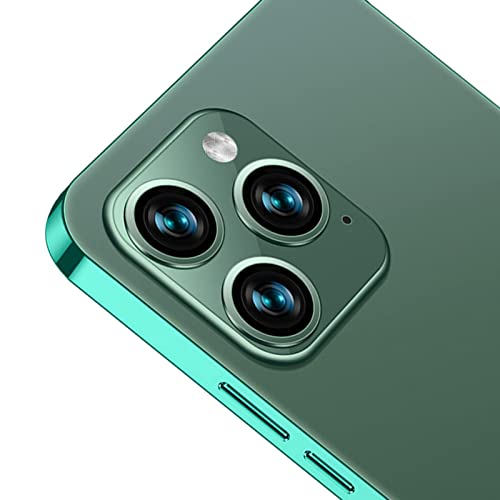Dilwe 6.1'' Pro Unlocked Cellphone, 4GB 64GB Dual SIM Card 4G Network Mobile Phone, Face ID Unlocked Smartphone for Android 11 4000mah Battery(6.1'' Black), 6.1'' Dark Green