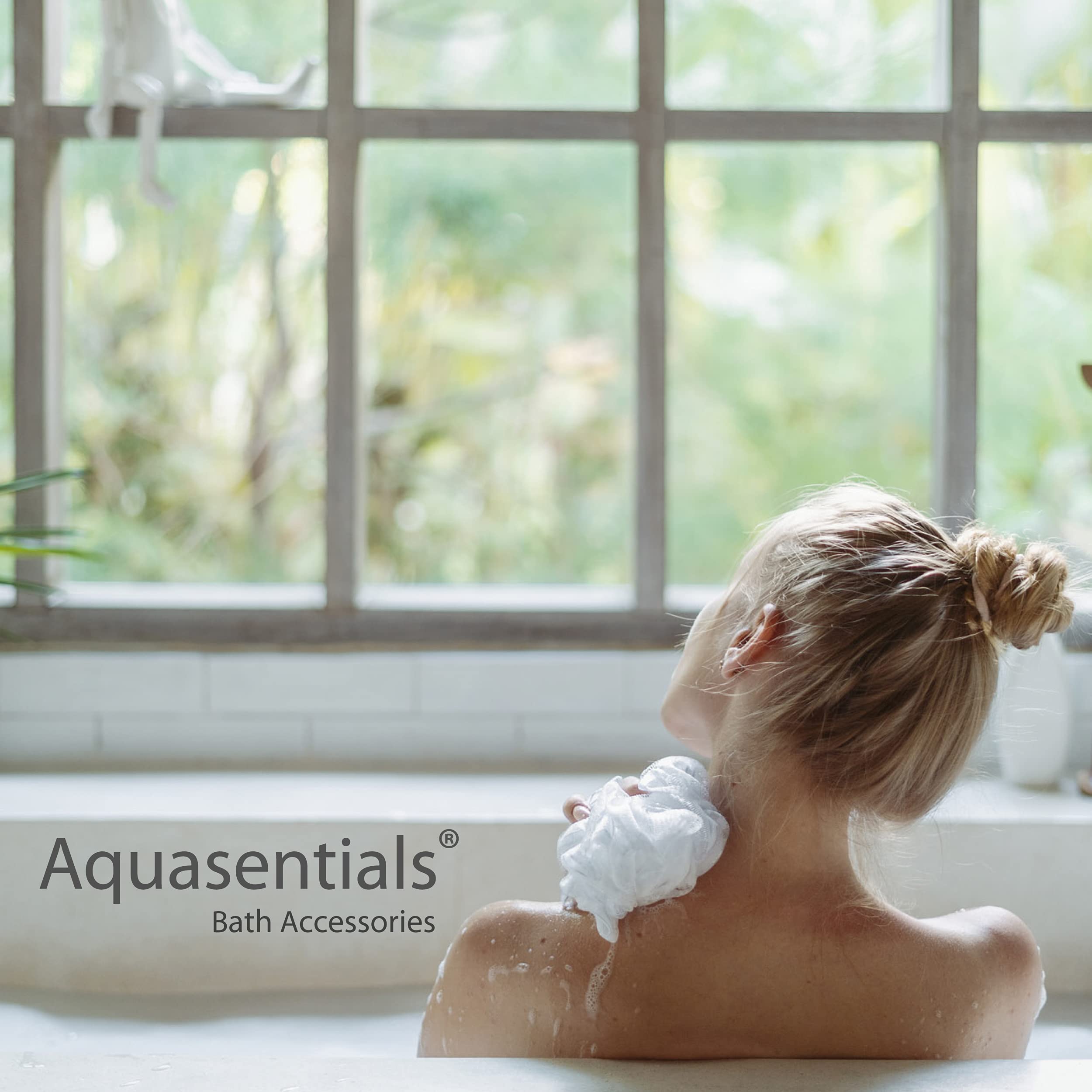 Aquasentials Gentle Weave Bath Cloth (2 Cloths)