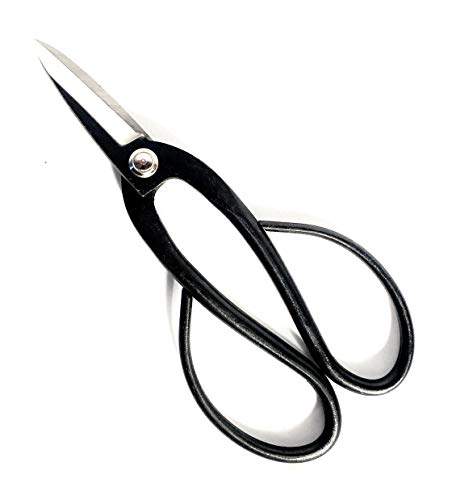 7.3” Bonsai Scissors, for Bonsai Gardening. Bonsai Shears. Bonsai Pruning with a High Carbon Steel Blade. Ergonomic Design That Provide Precision Trimming.