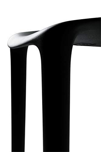 Emeco Broom 24 Counter Stool, Dark Grey