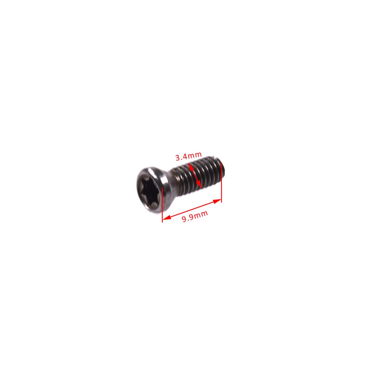 HGC 20pcs M3.5x10 Alloy Steel Torx Screws for Replaces Carbide Insert CNC Lathe Tool