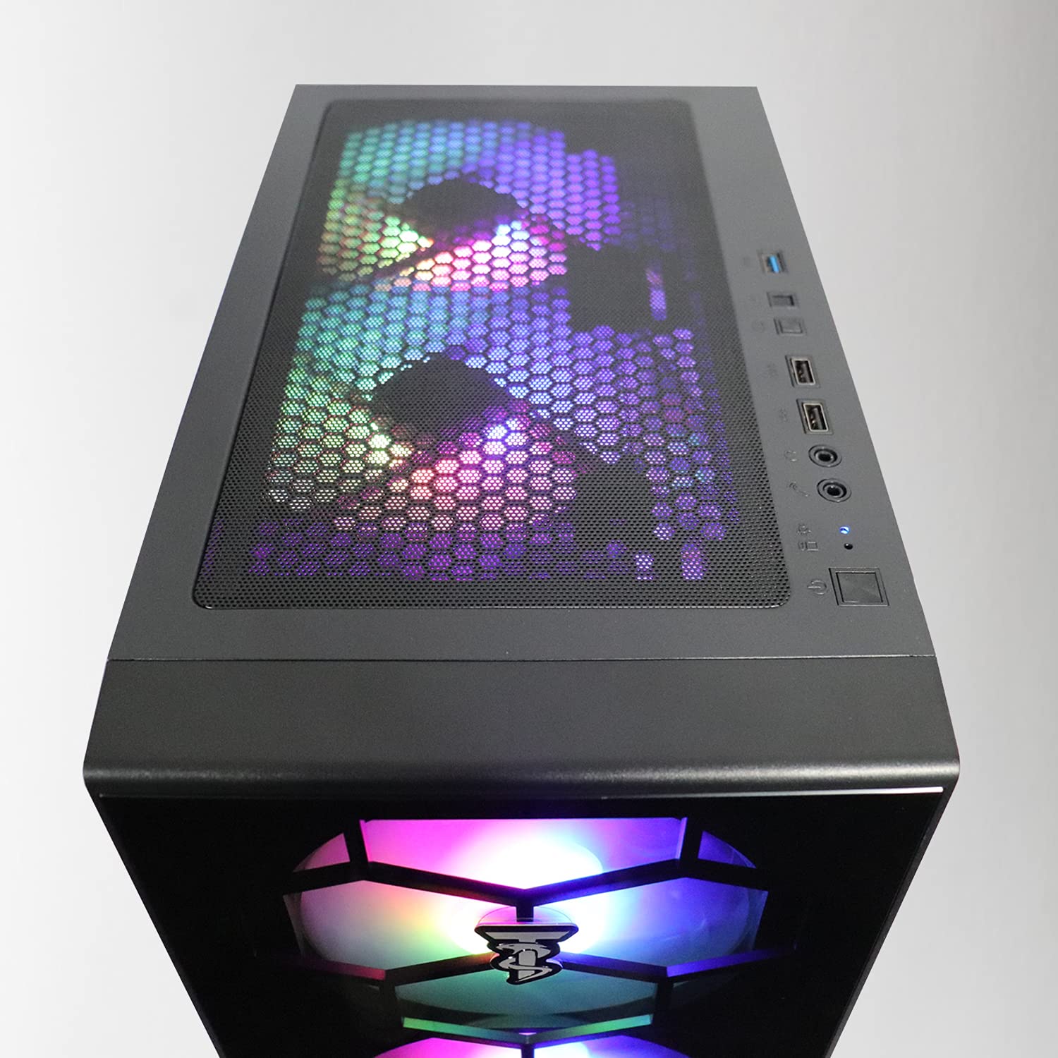 ViprTech Ultimate Gaming PC Desktop Computer - Intel i5 4th Gen, GTX 1060 6GB, 16GB RAM, 1TB, VR Ready, WiFi, RGB Lighting, Windows 10 Pro, Streaming, Editing, 1-Year Warranty