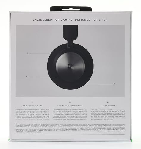 Bang & Olufsen Beoplay Portal Gaming Headset - Comfortable Wireless Noise Cancelling Gaming headphones for Xbox Series X|S, Xbox One