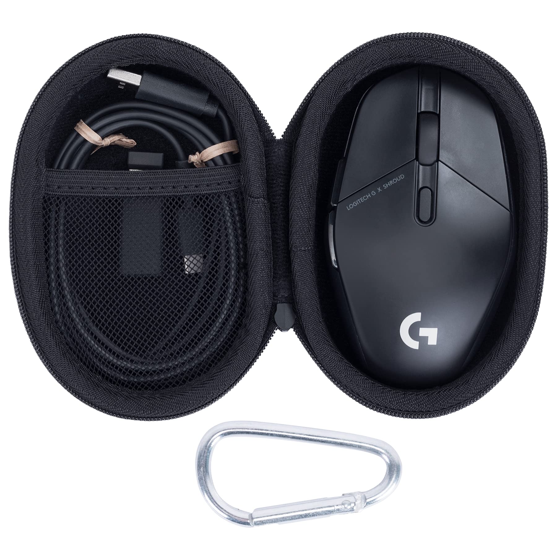 co2CREA Hard Case Replacement for Logitech G303 Shroud Edition Wireless Gaming Mouse