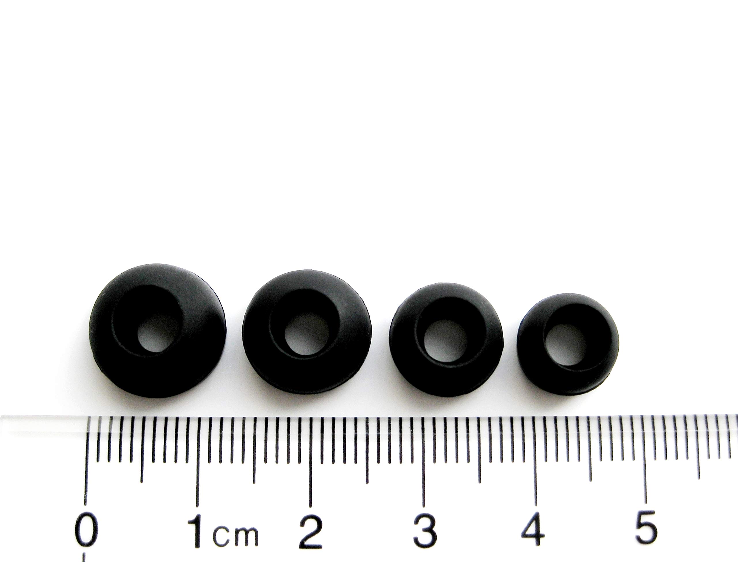 NICKSTON 16pcs (B-4sz) Replacement Earbuds Eartips Adapters Compatible with Linklike Fly 9 Sport Quad Drivers Earphones Headphones
