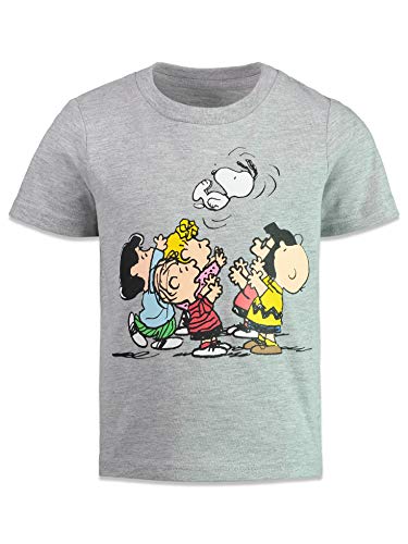 Peanuts Snoopy Charlie Brown Woodstock Toddler Boys T-Shirts 4 Pack 5T