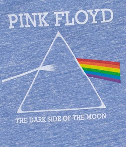 Pink Floyd Newborn Baby Boys Bodysuit Light Blue Heather 0-3 Months