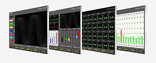 MeterTo 7 inch Color Touch Screen Multi Channel Temperature Recorder TP9000-8 Temperature Data Acquisition 8 Way AC 85VAV~265VAV DC 24VDC±10% Thermocouple K,E,R,B,N,T,E,J,S