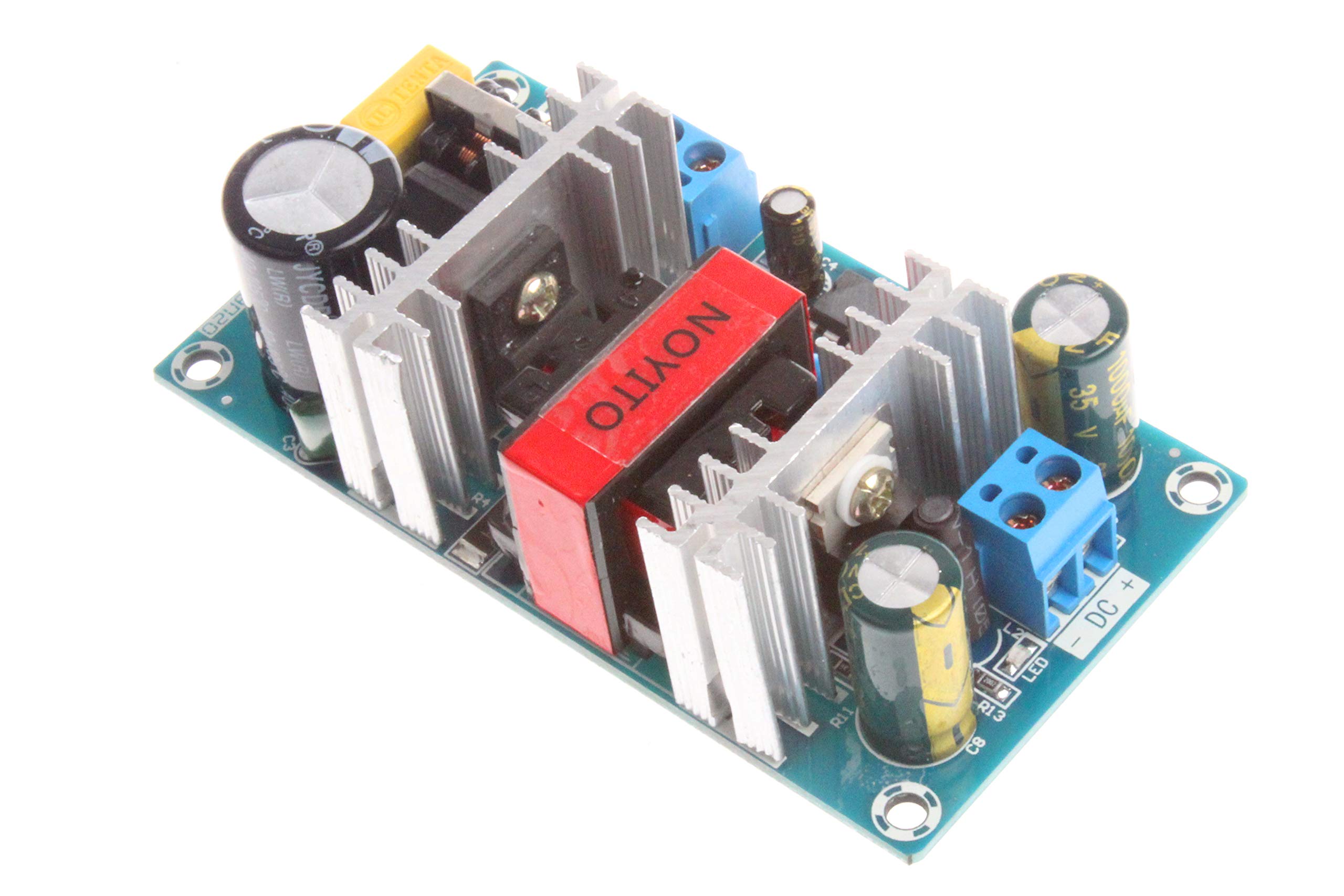 NOYITO AC to DC Isolated Power Supply Module AC 120V 100V - 240V to DC 12V 4A 48W Peak 12V 6A 72W Max Power Module with Overvoltage Overload Short-Circuit Protection (12V 4A, Peak 6A)