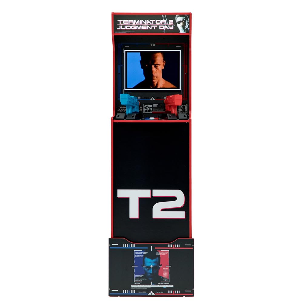 Arcade1UP Terminator 2™ Arcade Cabinet with Riser Black, Black, One Size