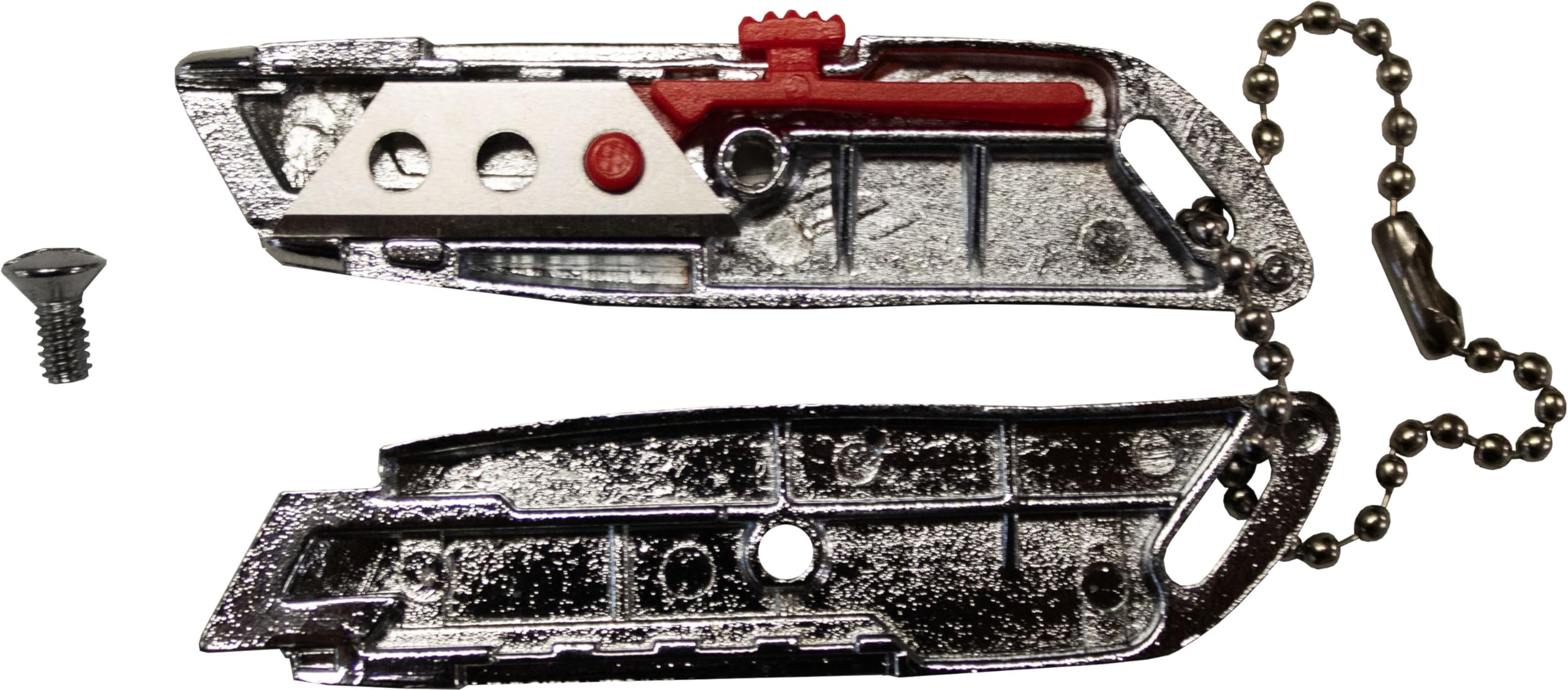 ALLWAY MK4 Chromed Die-Cast Retractable Micro Knife, 2-1/2"