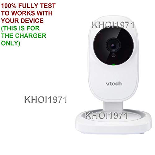 KHOI1971 Wall AC Adapter Power Cable Cord Compatible with VTech VM5251 Digital Video Baby Monitor 5-in. LCD Screen Camera