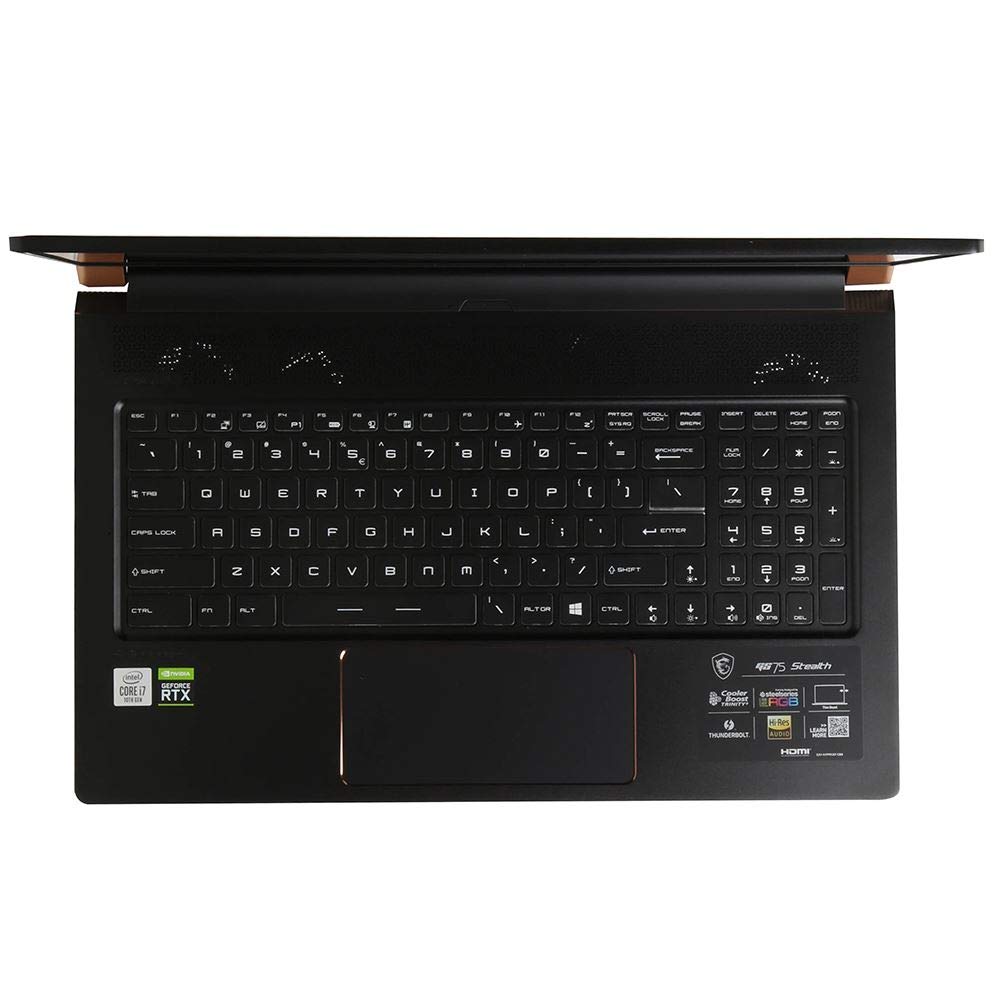 MSI GS75 Stealth 10SF-420 17.3-inch Gaming Laptop, Intel Core i7-10750H, 16GB DDR4 RAM, 1TB SSD, NVIDIA GeForce RTX 2070, Windows 10 Home (Renewed)