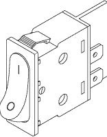 A/C Power Switch for Pelton & Crane PCS735
