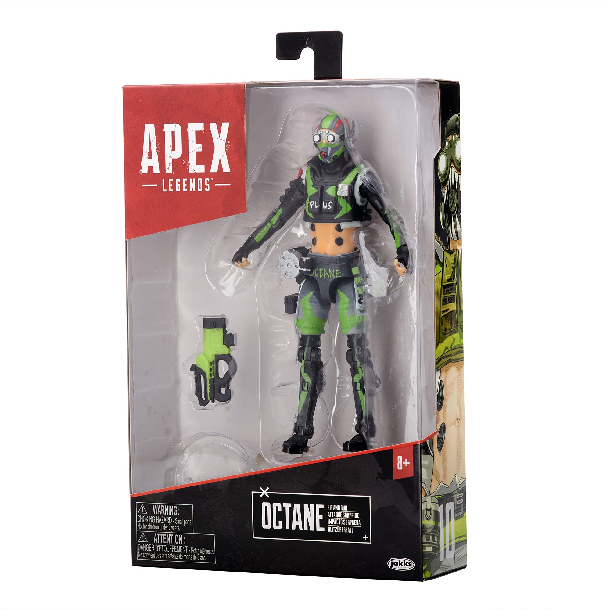 apex legends Action Figure 6-Inch Octane Collectible Rare: Hit and Run