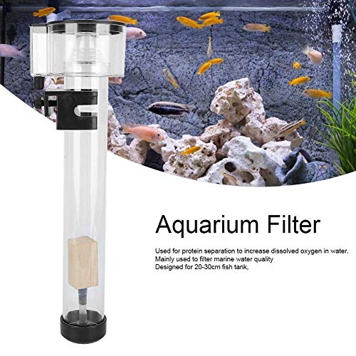 Protein Skimmer Aquarium Filters Acrylic Fish Tank Filter Separator with IQ5 Aquarium Filter Accessory