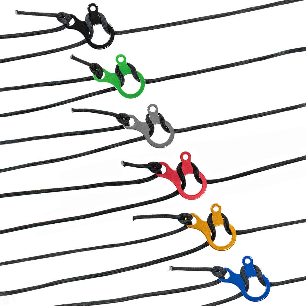 3 Hole Tensioner β Adds Tension to Line of Various Makes (10 Pack, Red)