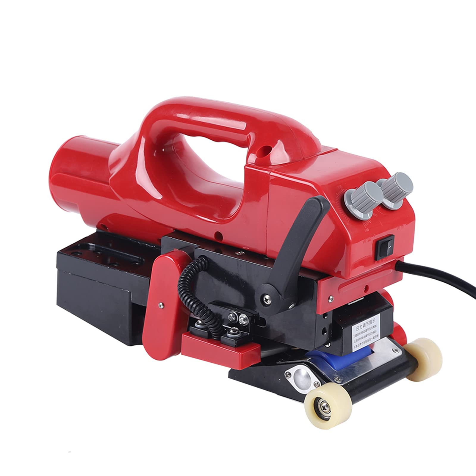 800W Auto Welding Machine Lap Geomembrane Liner Hot Wedge Welder Kit 10CM Automatic Climbing Welding Machine PVC HDPE EVA Welder Plastic Welding Machine 450℃