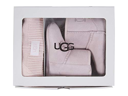 UGG unisex baby Jesse Bow Ii and Beanie Boot, Pink, 1 Infant US