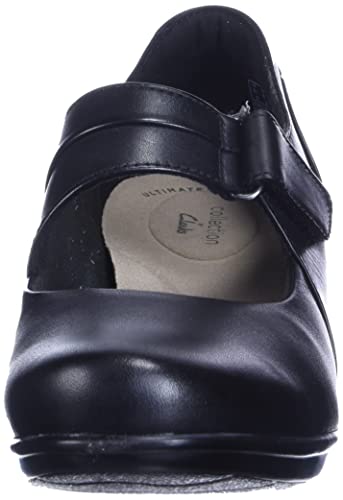 Clarks Women's Emslie Lulin Dress Pump, Black, 10 M US