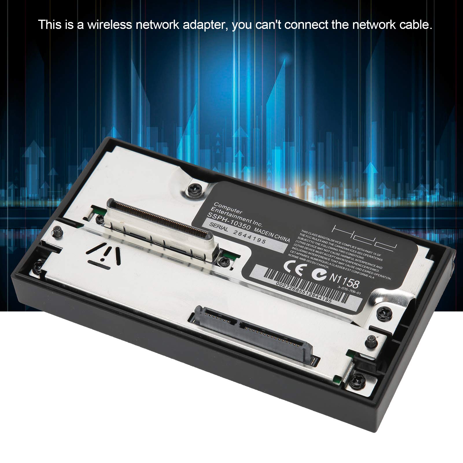SATA Network Adapter for Sony PS2 Playstation 2, SATA Interface (NO IDE) 2.5/3.5 Inch Hard Disk HDD Adapter up to 2TB HDD Network Hard Drive