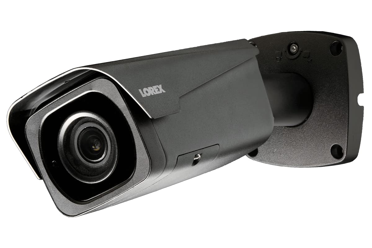 Lorex LNB8973B 4K Nocturnal Motorized Varifocal Zoom Lens IP Camera, 4X Optical Zoom, 2.7-12mm, IR Night Vision 250ft, Color Night Vision, PoE, Camera Only (M.) (Renewed)