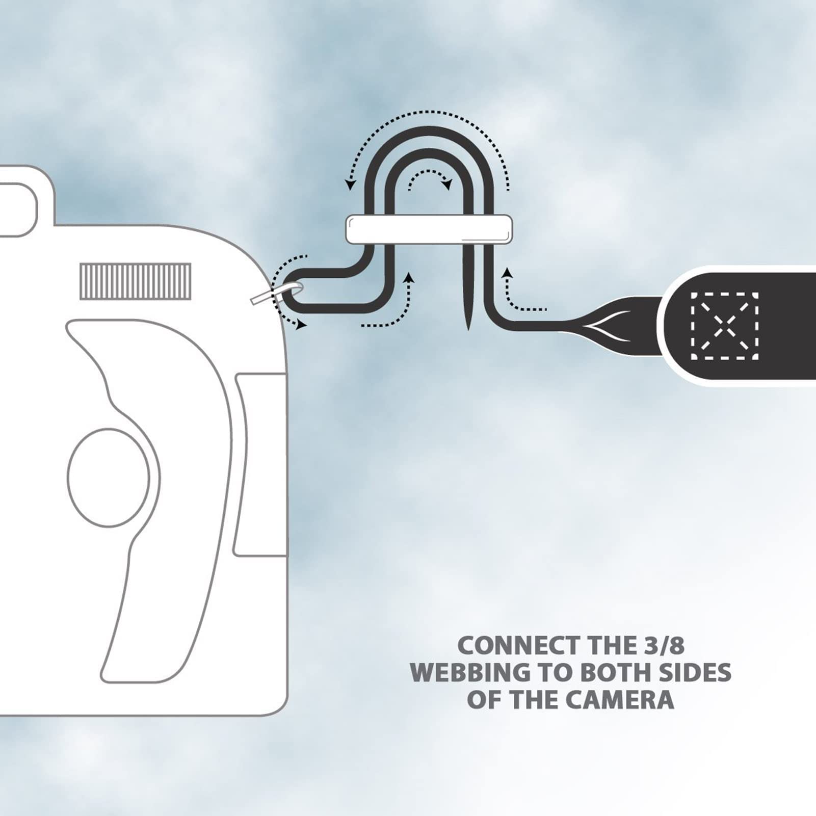 Wolven Pattern Canvas Camera Neck Shoulder Strap Belt Compatible With All DSLR/SLR/Men/Women etc, Yellow