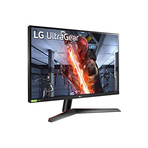 LG 27GN800-B 27 Inch Ultragear QHD (2560 x 1440) IPS Gaming Monitor with IPS 1ms (GtG) Response Time / 144Hz Refresh Rate and NVIDIA G-SYNC Compatible with AMD FreeSync Premium - Black (Renewed)