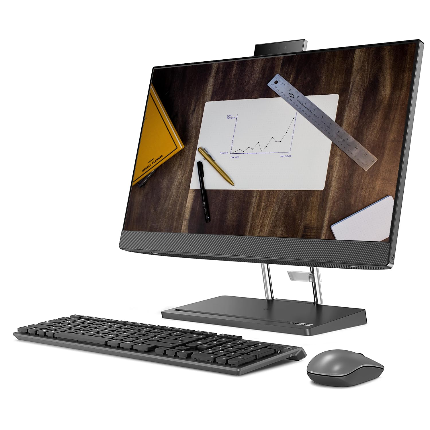 2023 Lenovo IdeaCentre 5i All-in-One Desktop for Business Professional & Student, 23.8" FHD Touchscreen, Intel Core i5-12500H (Beats i7-11370H), 16GB DDR5 RAM, 1TB SSD, Wireless KB & Mouse, Win 11 Pro