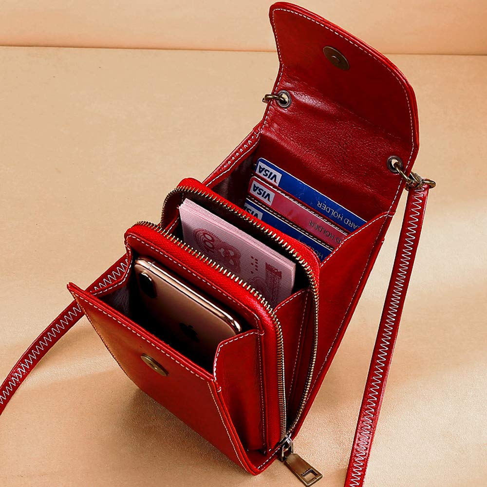 Bausweety Crossbody Bag for Women Crossbody phone Purse with Credit Card Slots