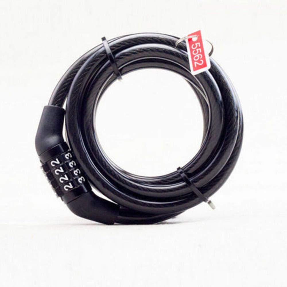 4 Digit Bike Anti Theft Chain Lock Foldable Mini Cycle Folding Lock Security Steel Lock for Bike Motorcycle Bicycle 1M