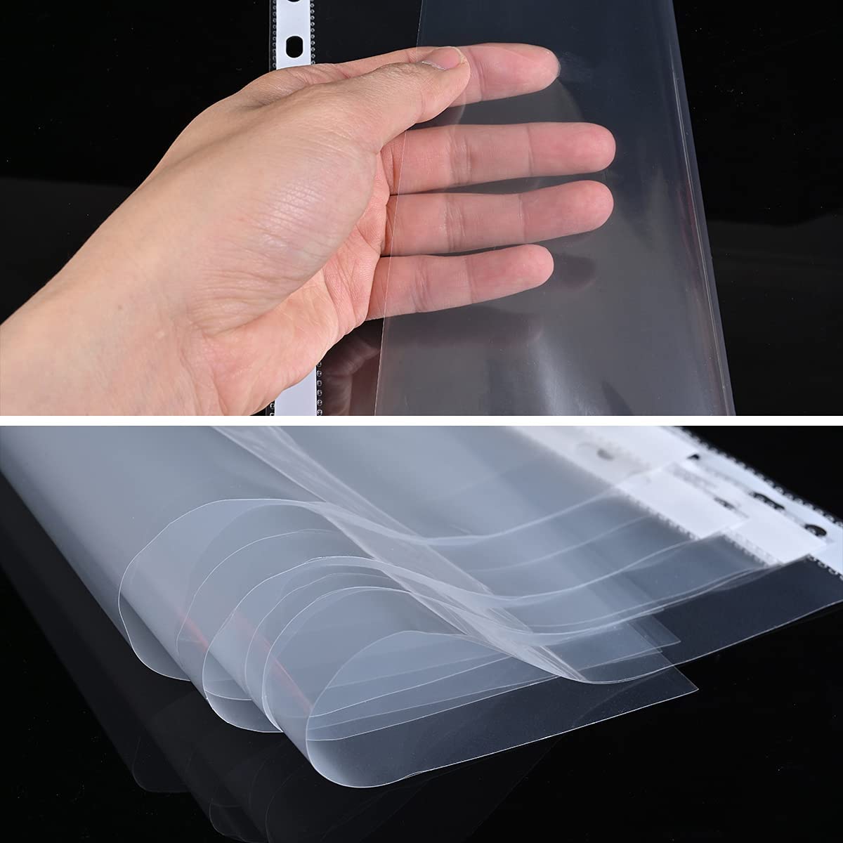 450 Sheet Protectors,Page Protectors for 3 Ring Binder,11 Hole, Holds 8.5 x 11 inch Sheets, 9.25 X 11.25 Top Loaded,Plastic Sleeves for Binders, Holds Multiple Sheets … …