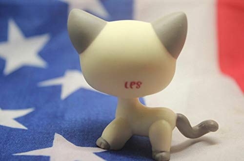 2pcs/lot Kid Toy Littlest Pet Shop Short Hair Kitty Cat LPS#994#1116