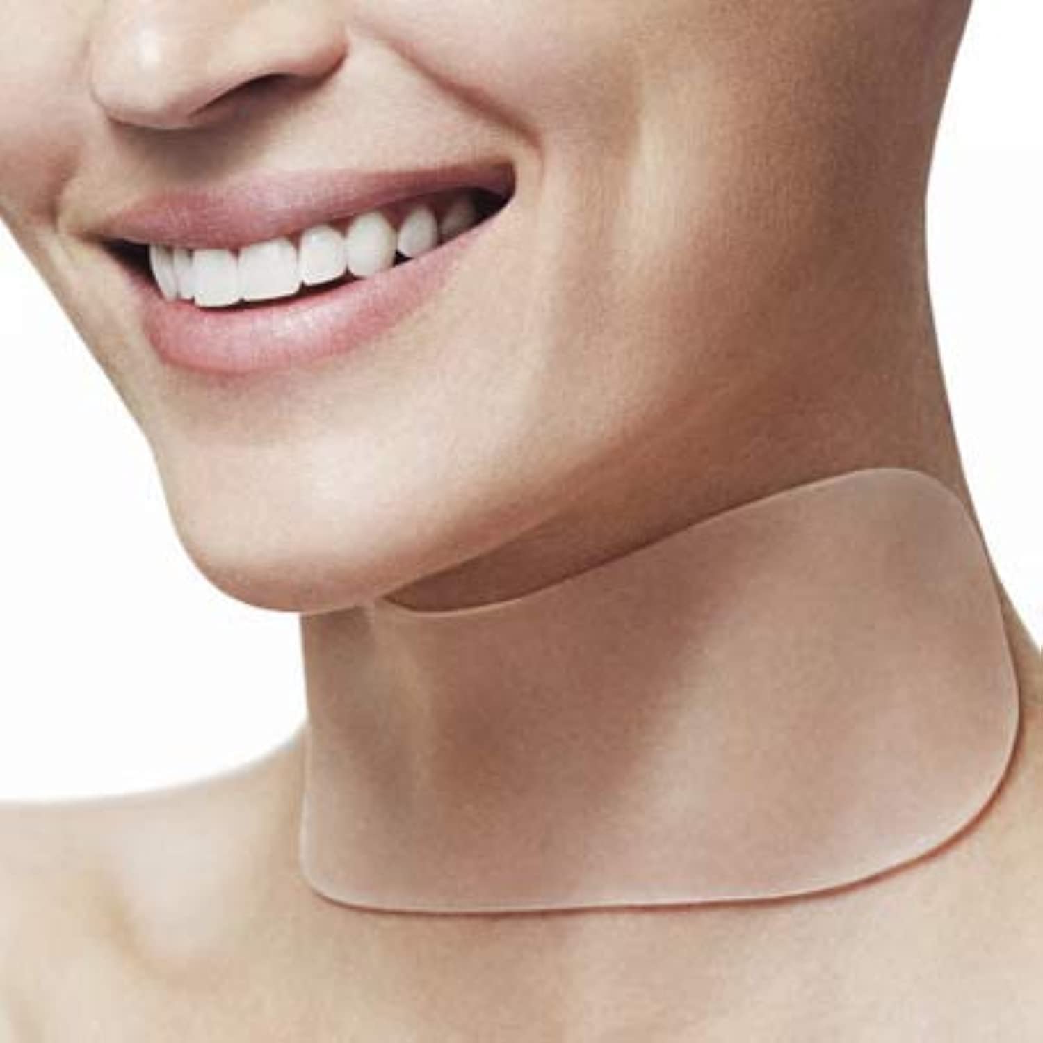 PHCOMRICH Neck wrinkle patches x 2,Anti-aging Advanced skin firming Treatment and Prevention - silicone wrinkle patches reusable (16 day supply).