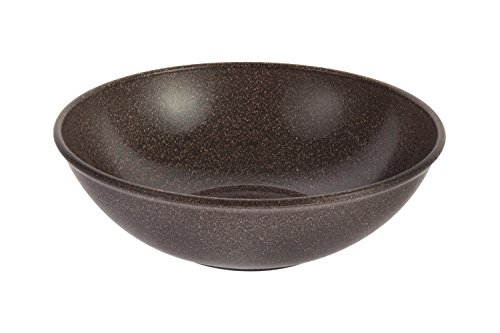 EVO Sustainable Goods Salad Bowl Set, 35 oz, Dark Brown