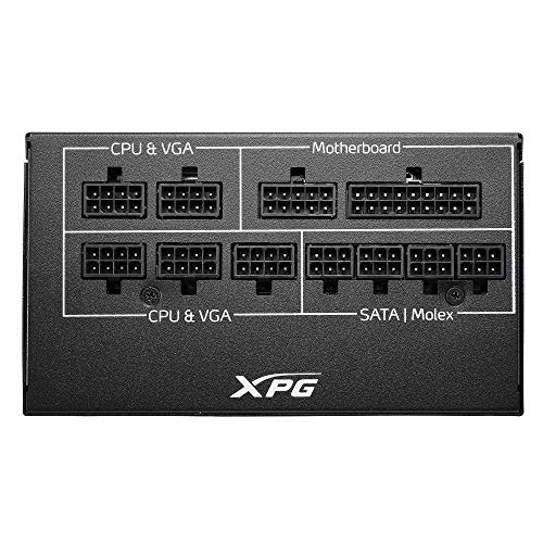 XPG Core Reactor Modular PSU: 80 Plus Gold - ATX - Fully Modular Power Supply - 10 Year Warranty - 750 Watt