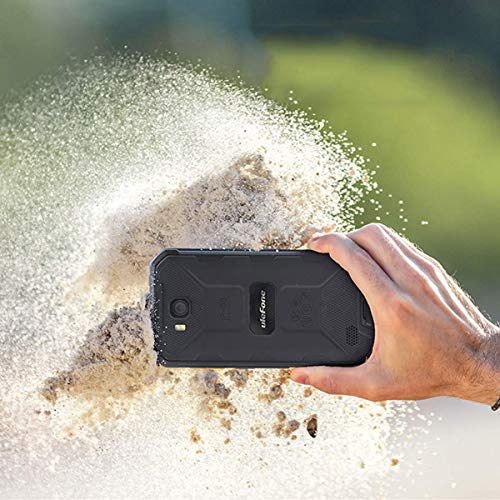 Ulefone Rugged Smartphone Unlocked, Armor X6 (2022) IP68 Waterproof Cell Phone, 5.0 inch, Android 9.0 2GB+16GB, 4000mAh Battery, Global 3G Dual SIM, LED Light, Face ID Compass+GPS Shockproof (Orange)