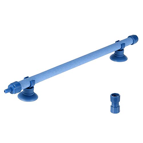 Quickun Aquarium Air Stone Bubble Wall Tube Oxygen Diffuser Bar Decor Accessory for Fish Tank 7 Inch Length,2PCS