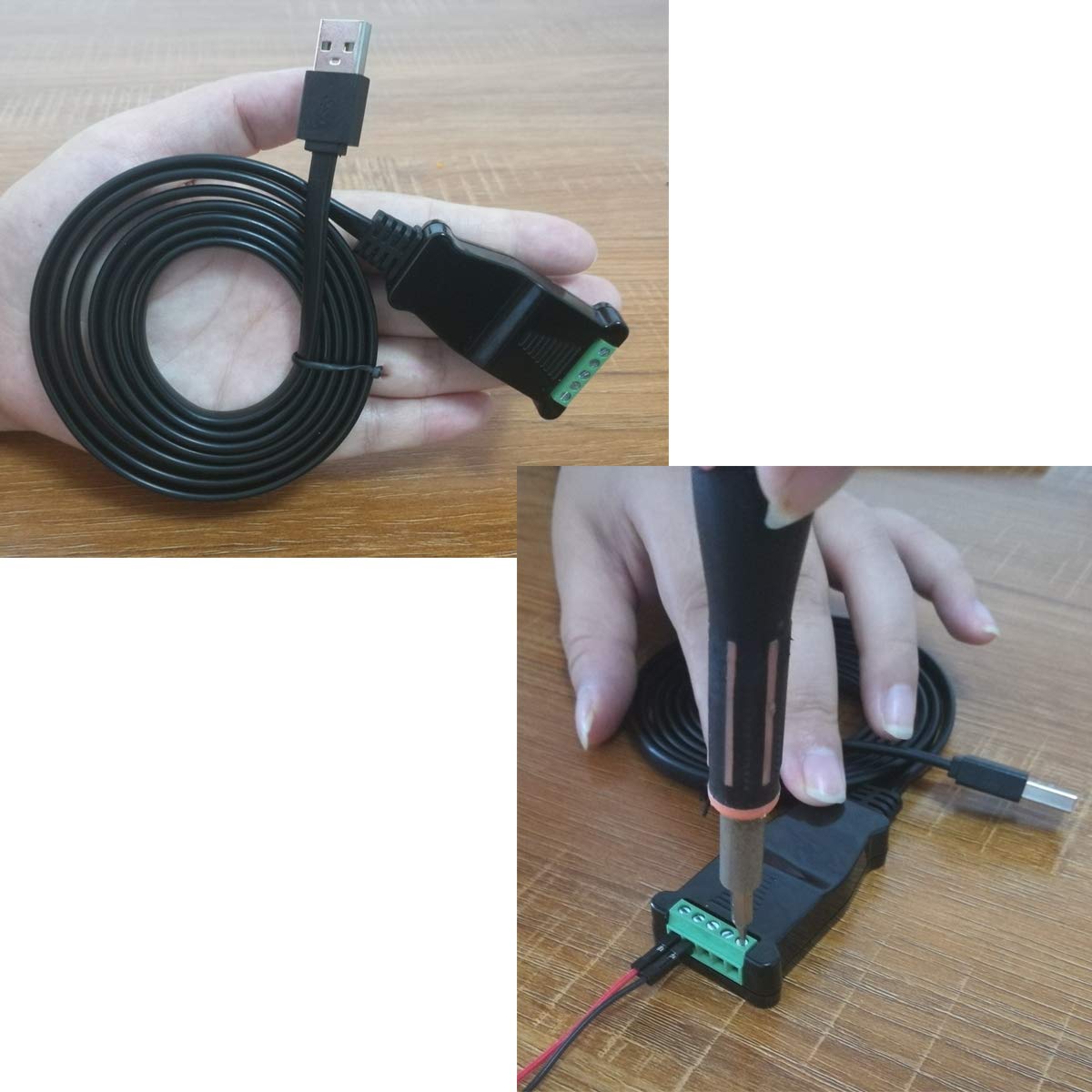 DSD TECH SH-U11L USB to RS485 RS422 Cable with FTDI FT232 Chip-1.5M/5FT
