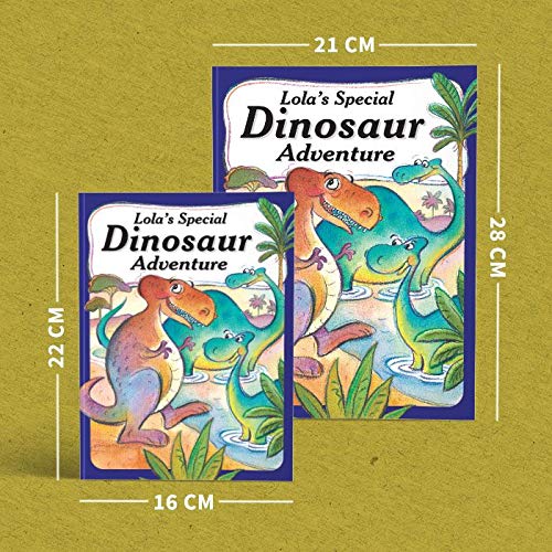 Personalized Dinosaur Adventure Book (Standard Softback)