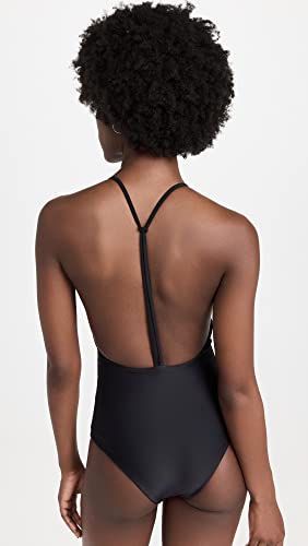 JADE Swim Women's All in One Piece, Black, M