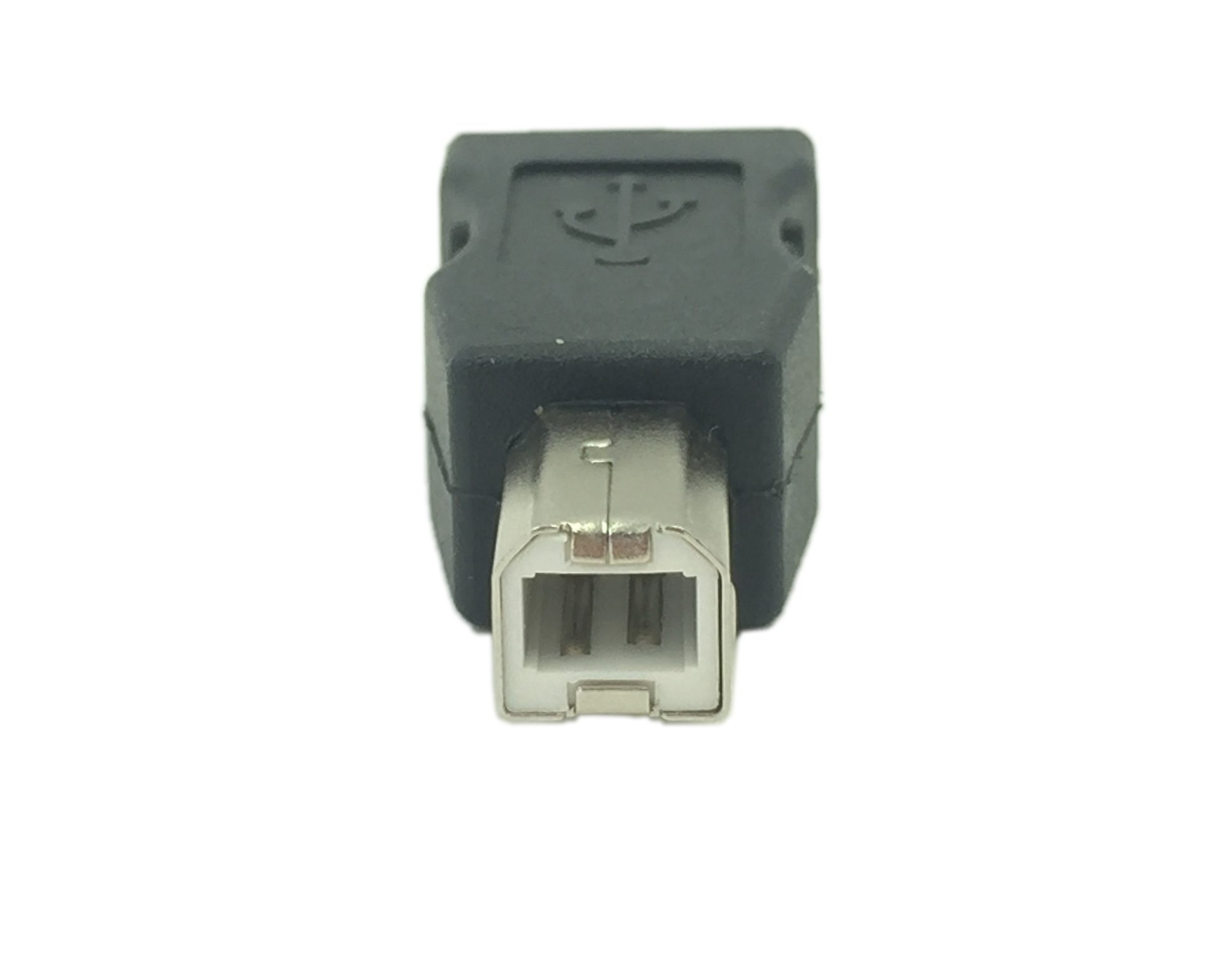 CERRXIAN USB Type A Male to USB Type B Male Connector Converter Adapter (2Pack)