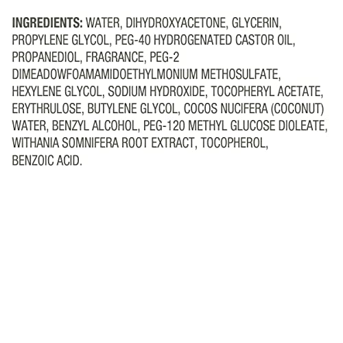 SOL by Jergens Full Body Self Tanner Towelettes, Streak-free Natural-Looking Sunless Tanning Wipes, 6 Count, Infused with Coconut Water and Vitamin E, Sun-inspired Color in 4 Hours