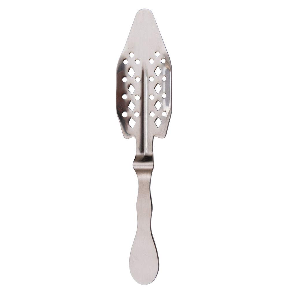 Absinthe Spoon and Sugar Cubes | 2x Absinthe Spoons | Stainless Steel | 19th Century Design